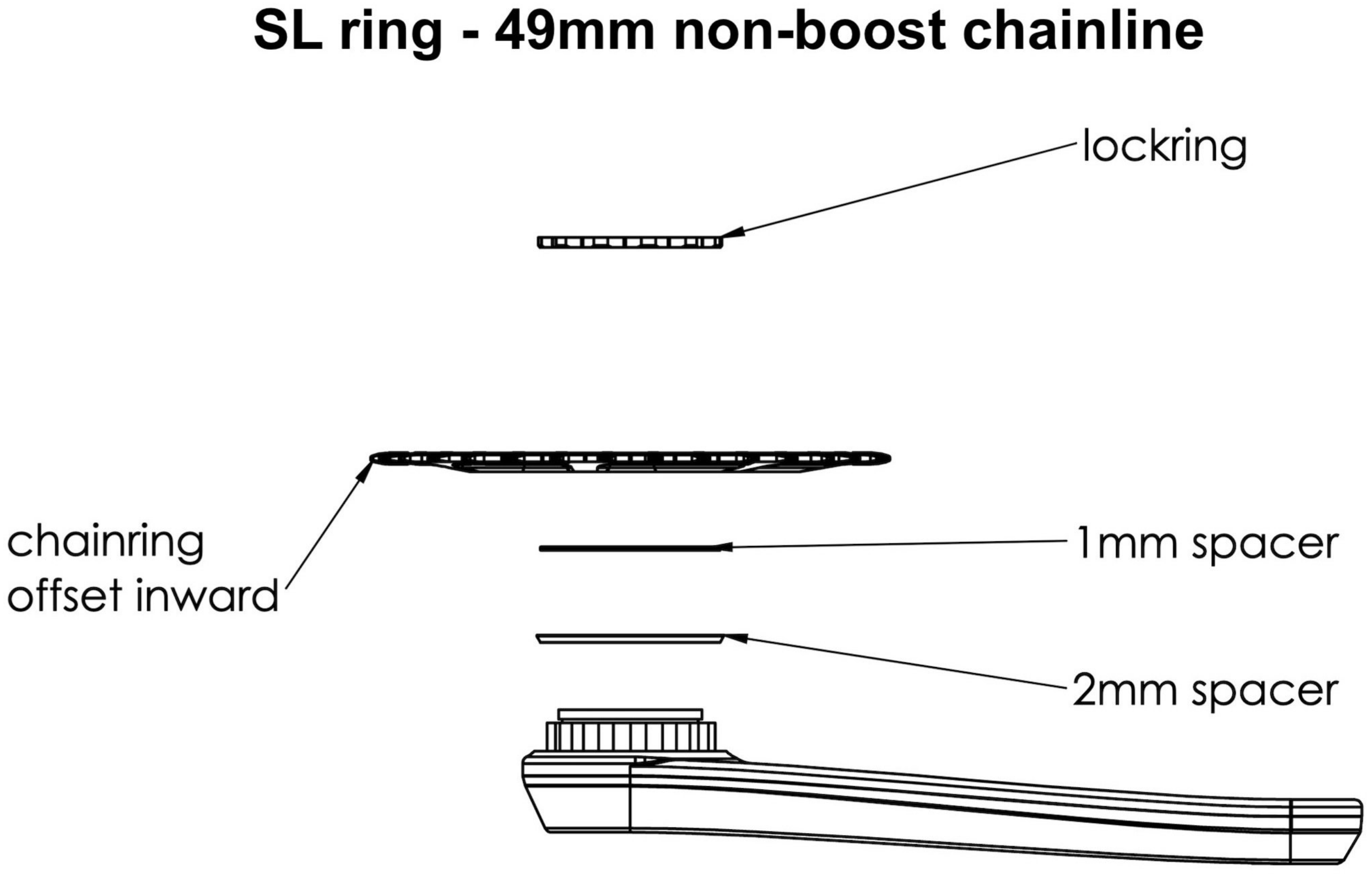 How to install SL, UL and Helix chainrings on TRS and LG1 cranks with ...
